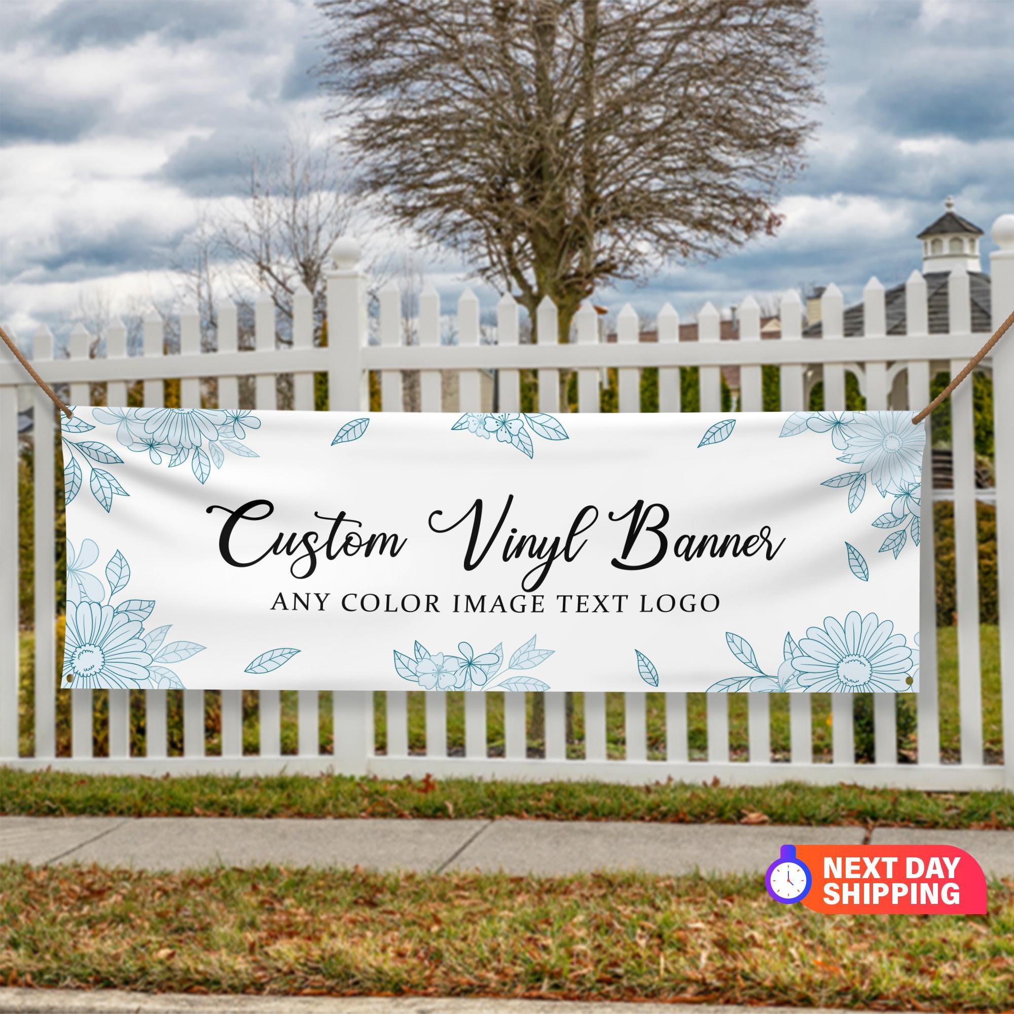 Full Color Custom Vinyl Banners, Custom Size Vinyl Banner, Custom Vinyl ...
