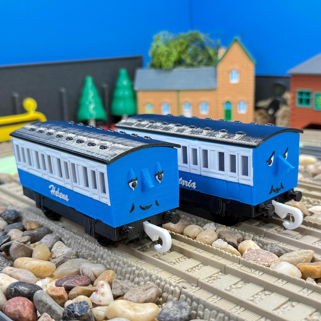 Helena & Victor Trains Made for Trackmaster Track Systems Custom Made ...