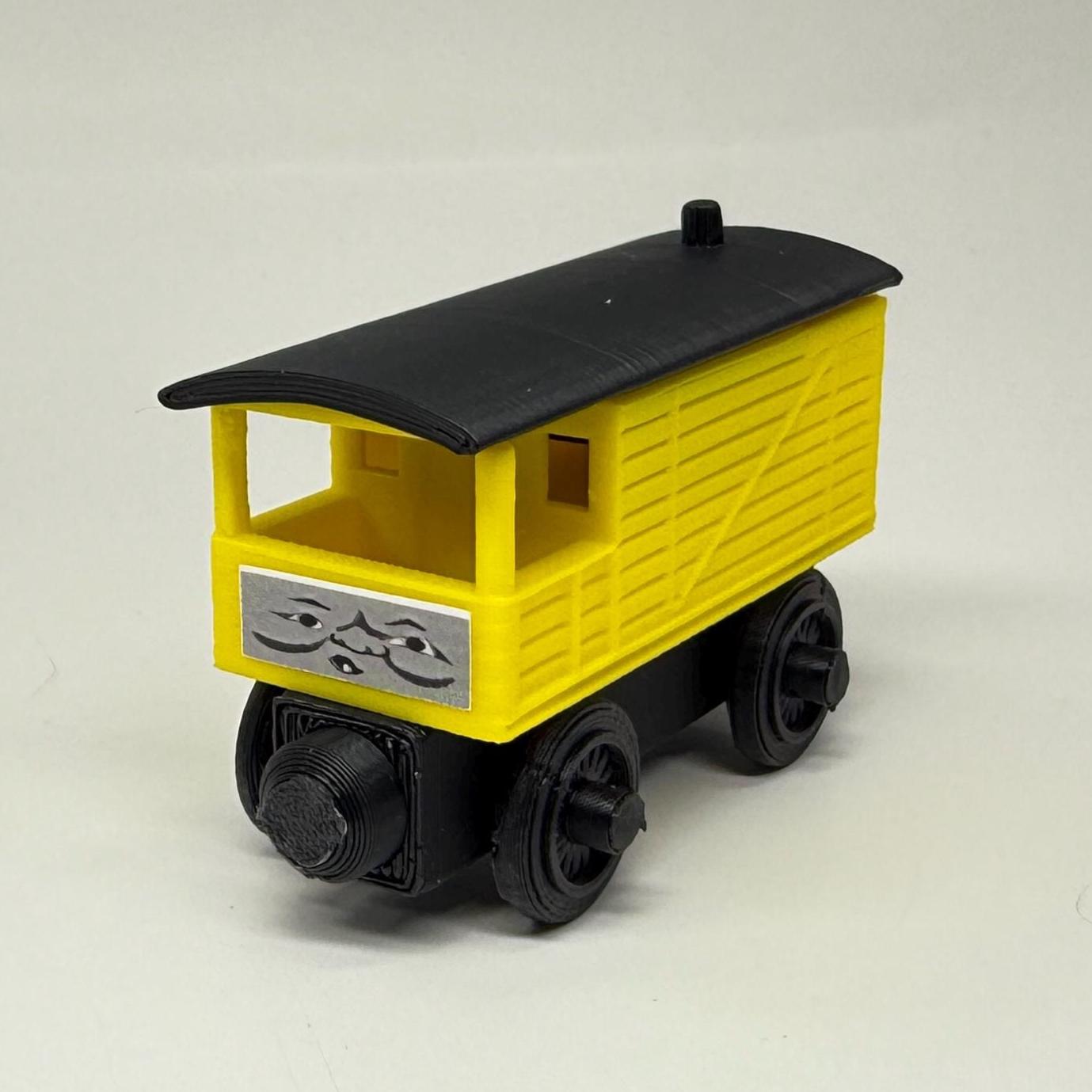Wooden Railway Breakvan, Caboose Train Custom Made for Thomas & Friends ...