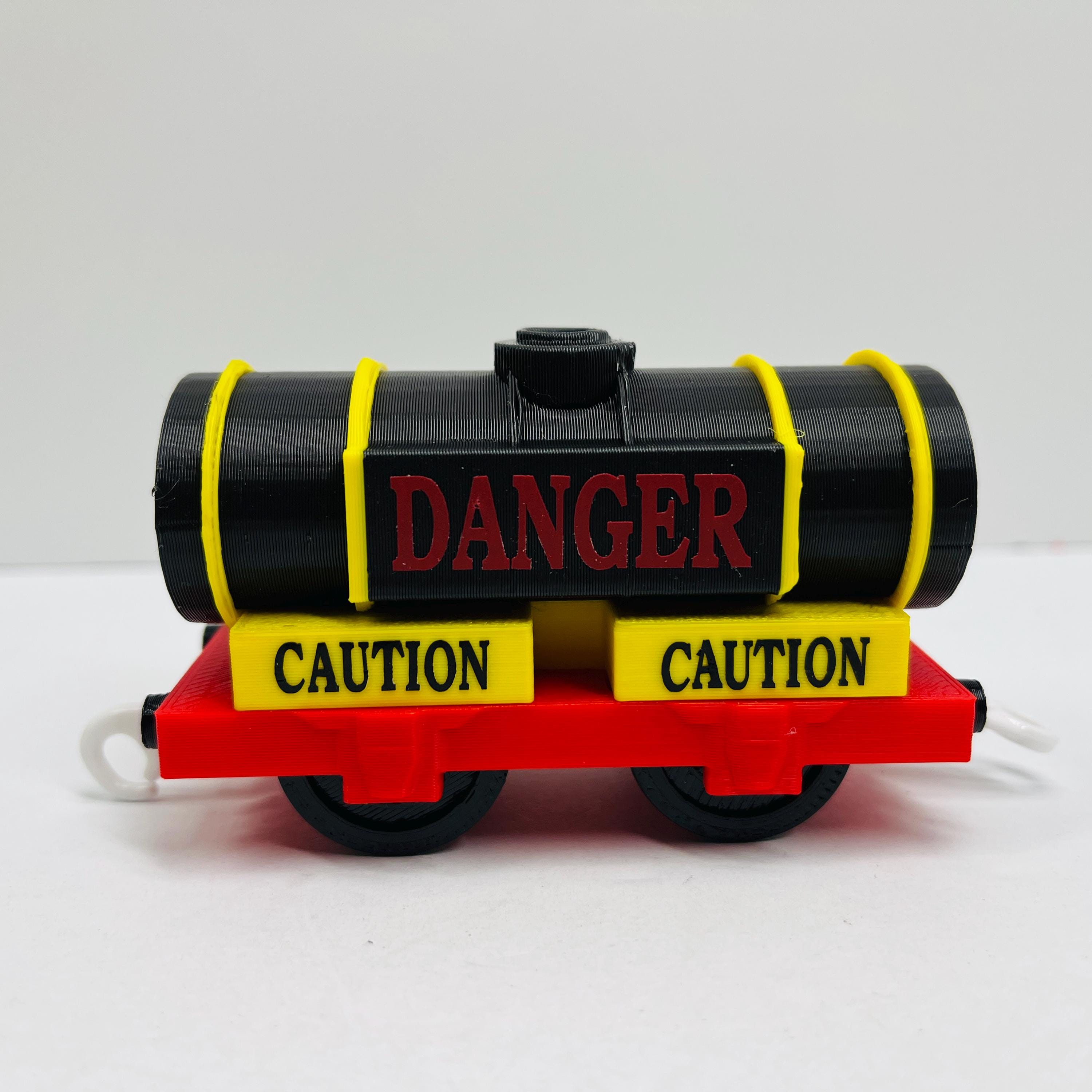 Cargo Tanker Train for Thomas Trackmaster Track Lot X 3 "danger Caution ...