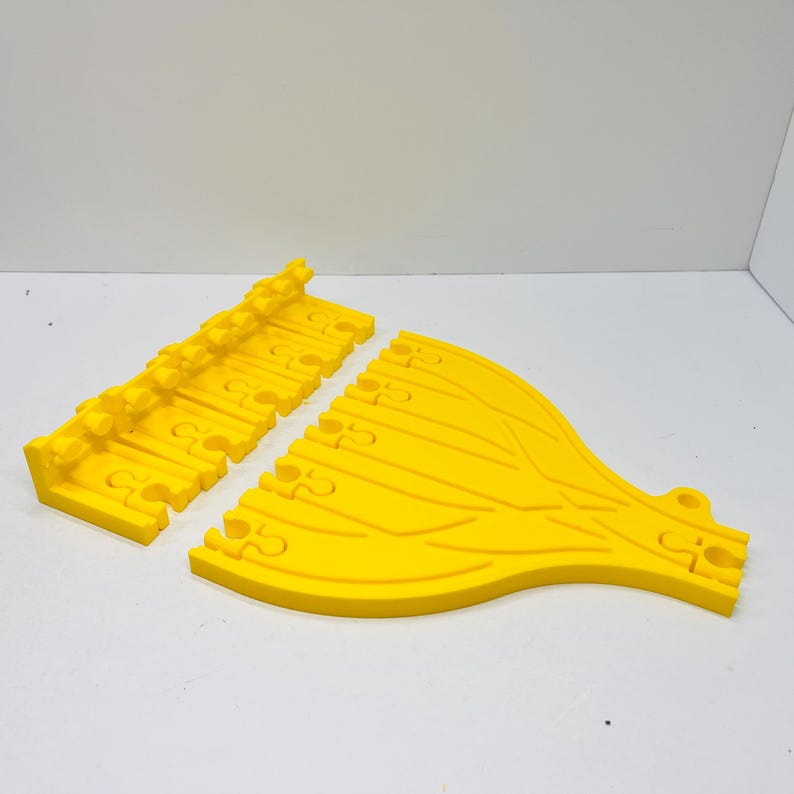 Wooden Railway 5 Way Split Train Track & Buffer/bumper Set W/w Thomas ...