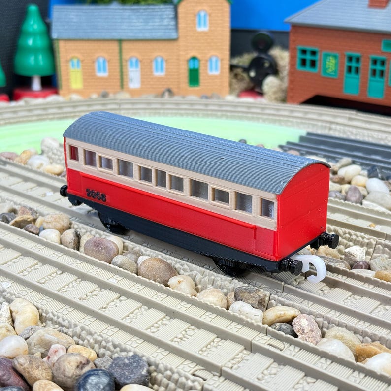 Trackmaster XL Express Passenger Coach Train Custom Made Thomas & Tomy ...