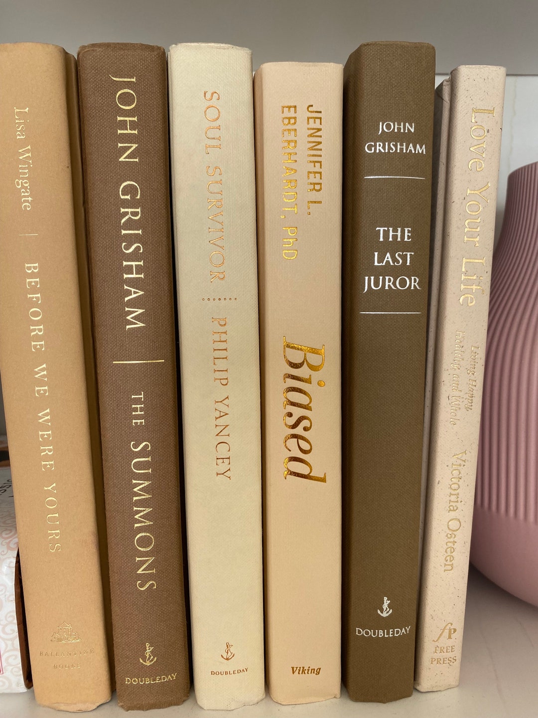 20 Books for Decoration by Color Scheme (tan/ Beige) - Etsy