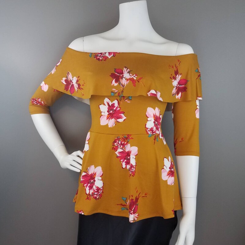 Off the Shoulder Ruffle Shirt - Etsy