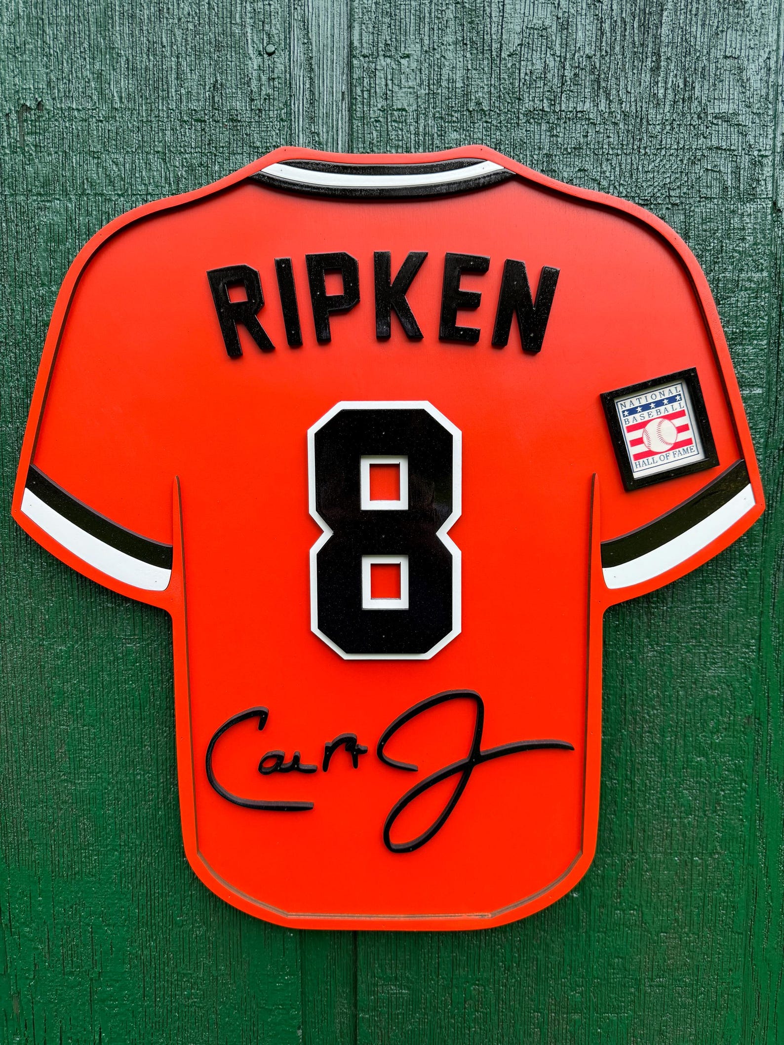 Cal Ripken Jr. Baseball Jersey Wooden Wall Sign - Etsy