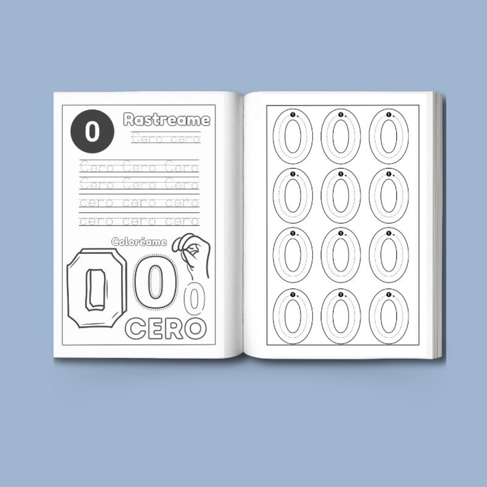 Preschool Essentials Trace Lines, Colors, Shapes, and Numbers Activity ...