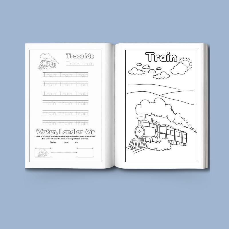 Transport to Transportation: Learn, Trace and Color Modes of ...