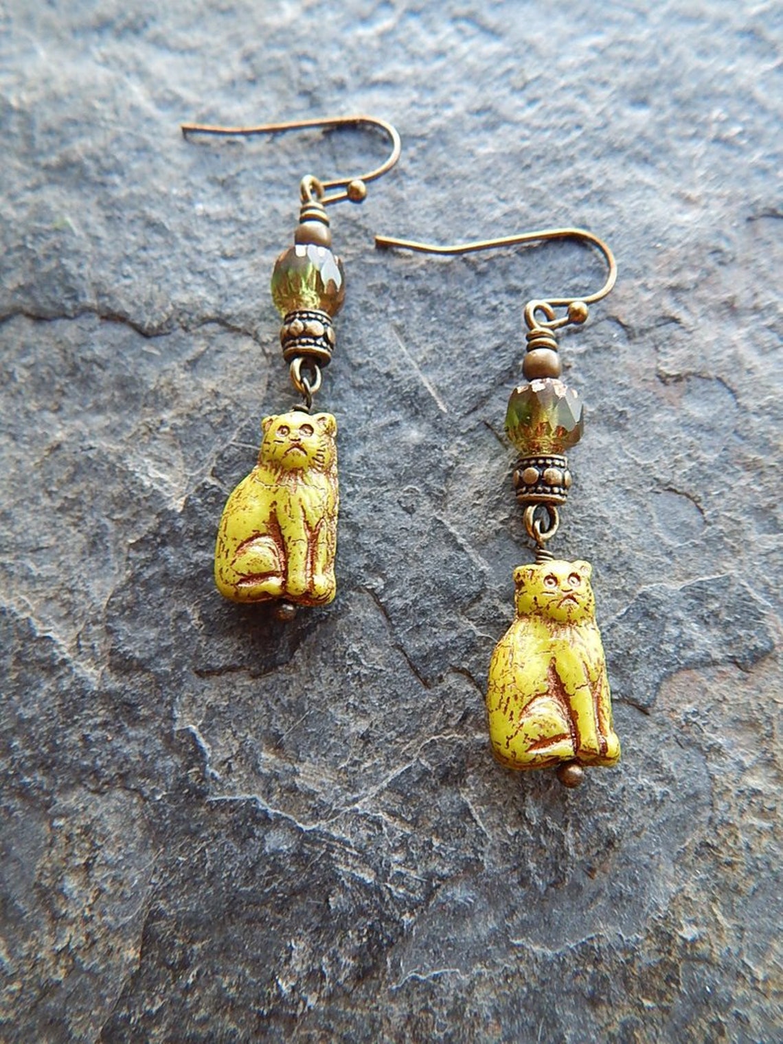 Tabby Cat Talisman Necklace Crazy Cat Lady Charm Necklace - Etsy