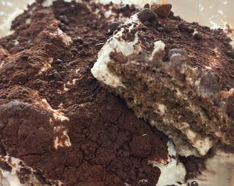 Matcha Tea Tiramisu Digital Recipe Card, Printable Digital Download ...