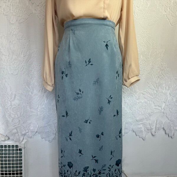 Vintage Plus Size Maxi Skirt - Etsy