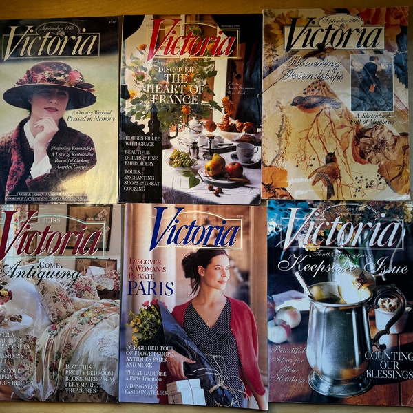 Victoria Magazine - Etsy