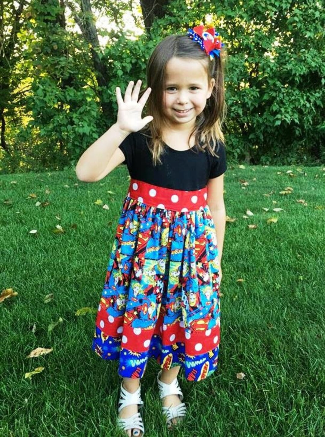 Super Girl Dress / Super Hero Dress / Comic Com Dress / Geek Dress ...