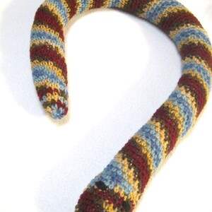 Crochet Snake Toy Door Draft Stopper Multicolor Striped Snake ...