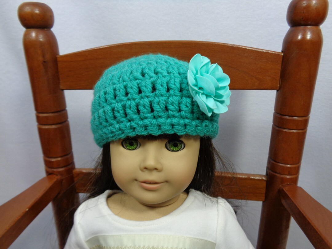 18 Inch Doll Hat, Choose Your Color, Crochet Winter Cap for Doll, Gift ...