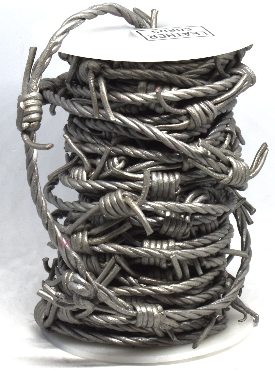Metallic Silver Leather Barbed Wire, Costume & Stage Prop, 10 Meter - Etsy