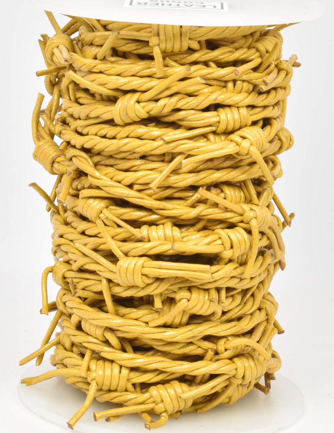 Metallic Golden Faux Leather Barbed Wire, 10 Meter Spool - Etsy