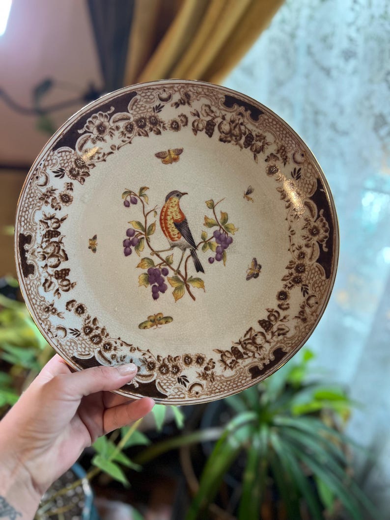 Vintage Hua Ping Tang Zhi Chinese Decorative Plate - Etsy