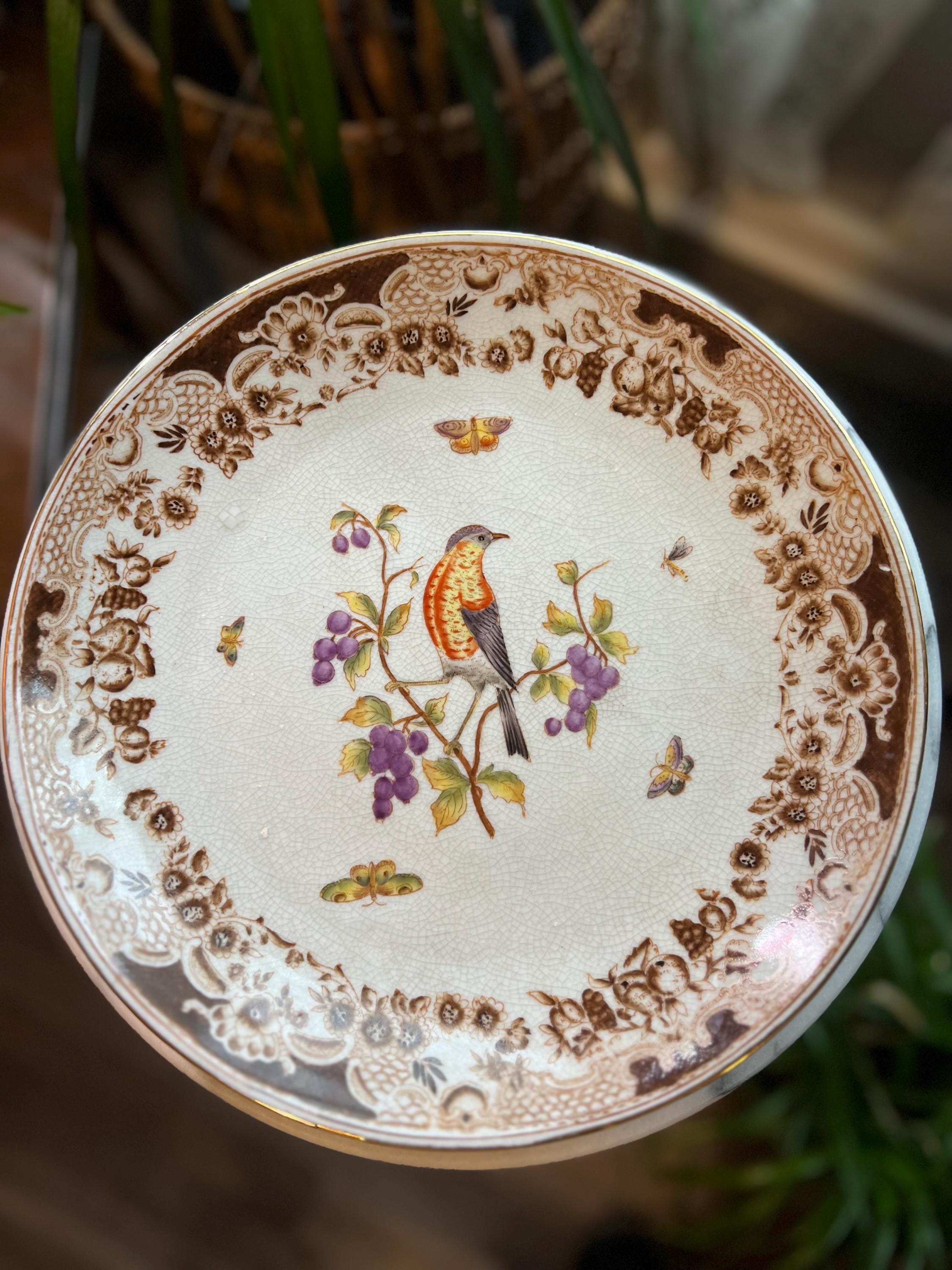 Vintage Hua Ping Tang Zhi Chinese Decorative Plate - Etsy