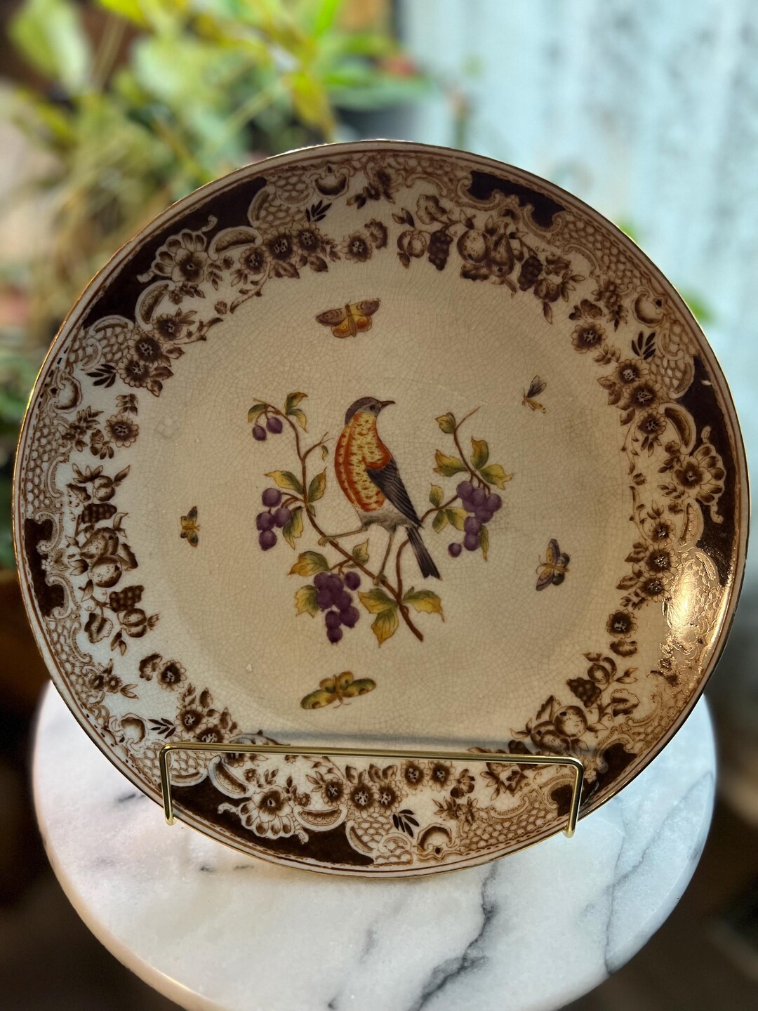 Vintage Hua Ping Tang Zhi Chinese Decorative Plate - Etsy