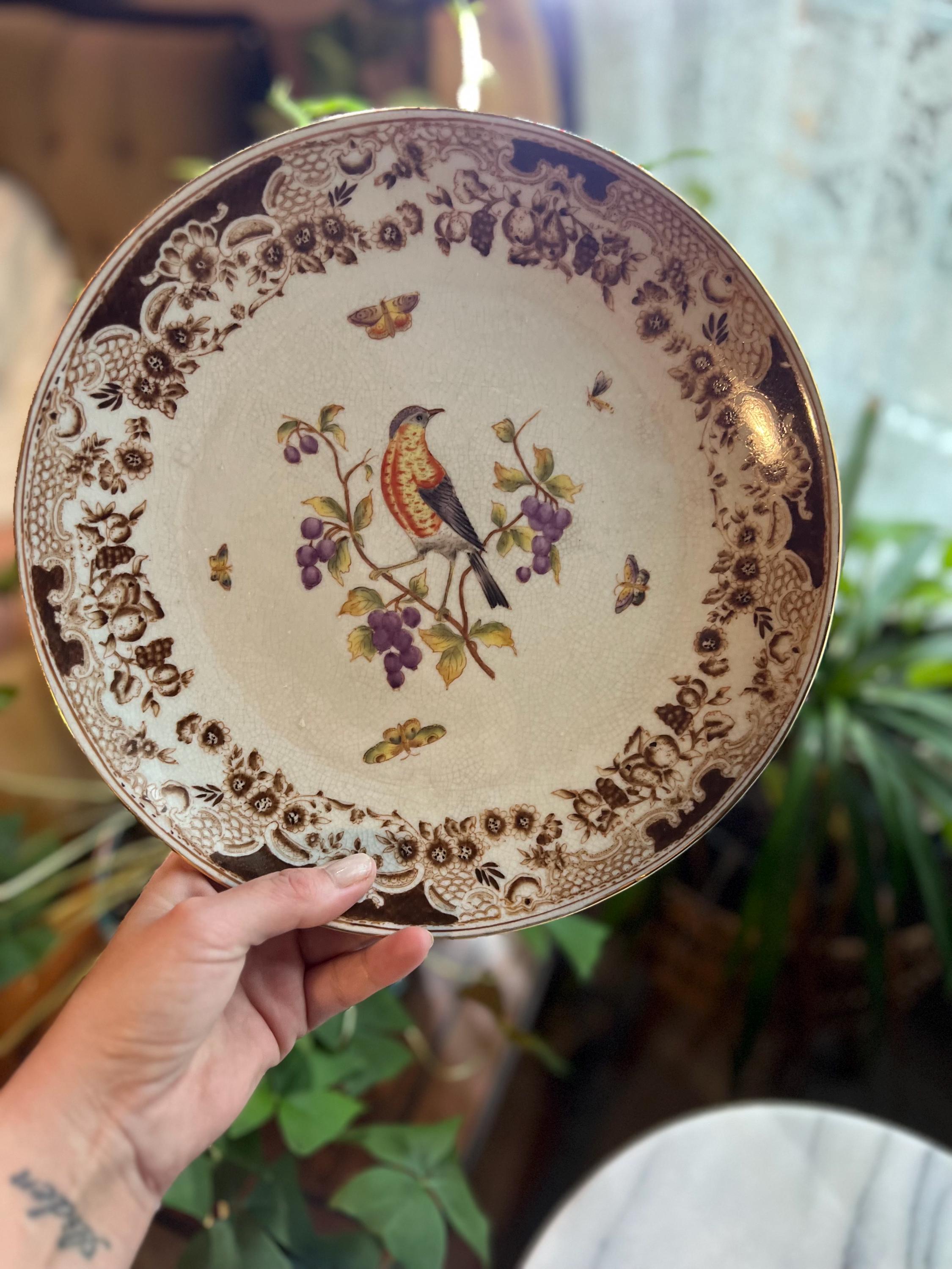 Vintage Hua Ping Tang Zhi Chinese Decorative Plate - Etsy