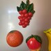 1970s Fruit/veg Refrigerator Magnets Set of Vintage Fridge Magnets ...