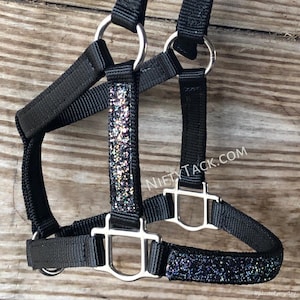 Miniature Horse & Donkey Halters Sparkly Glitter Glamour Designs - Etsy