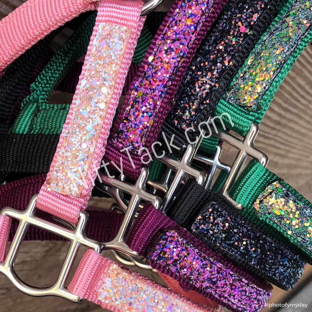 Miniature Horse & Donkey Halters Sparkly Glitter Glamour Designs - Etsy