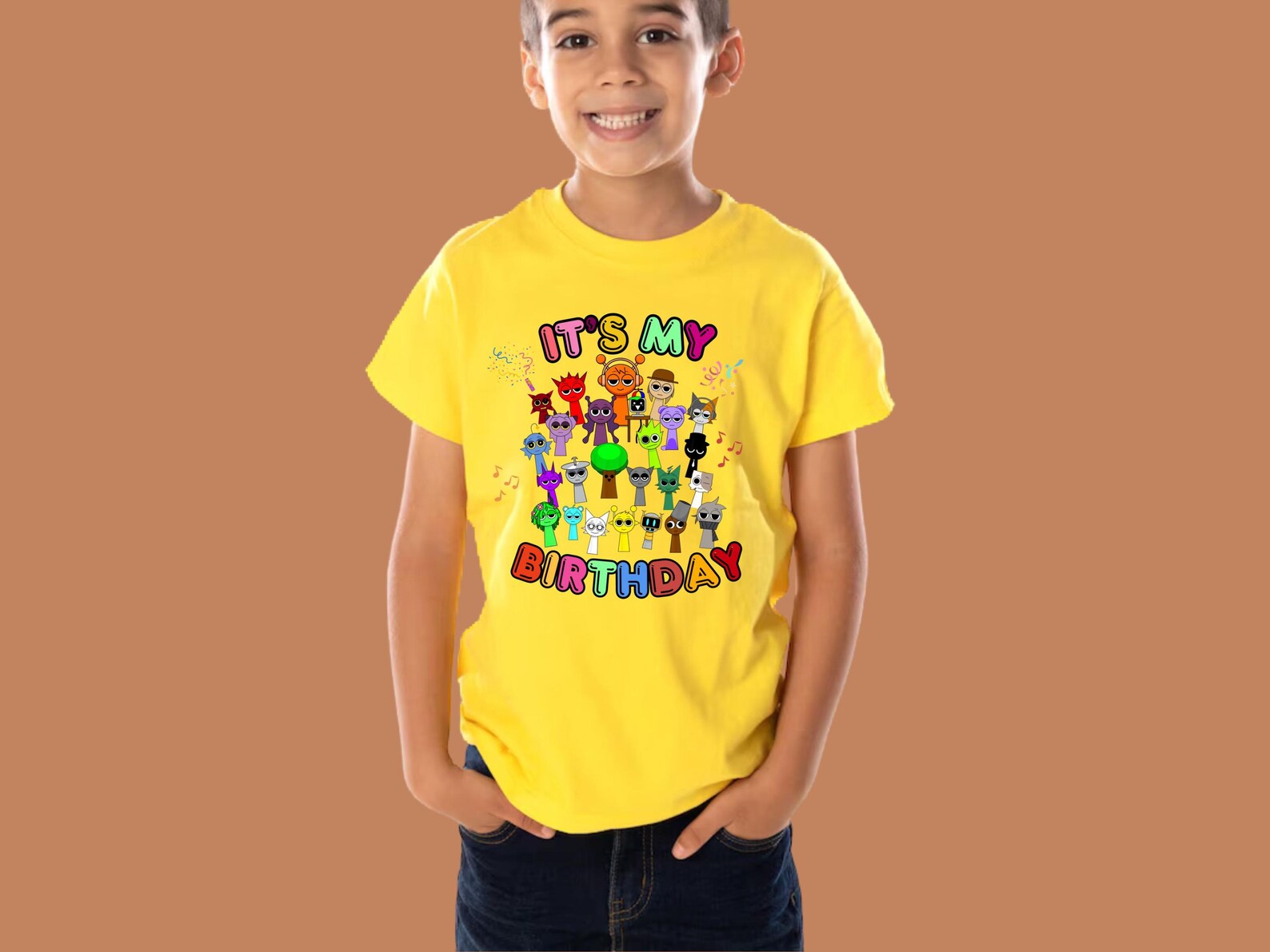 Sprunki Design High Resolution PNG | Game Design | Dandy's World ...