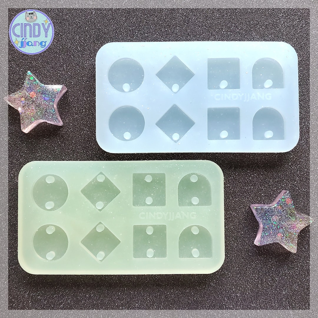 Connector Mold - 4 Shapes - Link Chain for Jewelry Earring Making ...