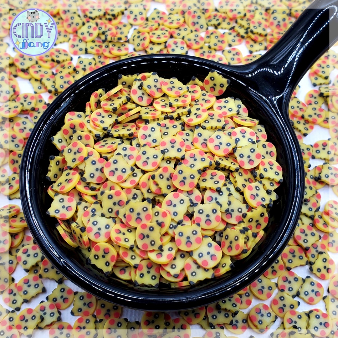 Kawaii Pika • 5g 10g 20g • Polymer Clay Slice Sprinkles 5mm | for Slime ...