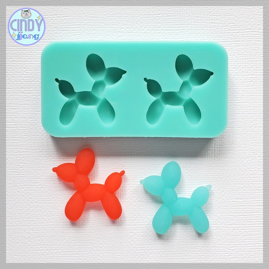 3D MOLD - Balloon Dog Silicone Mold - for Epoxy / UV Resin - for Making ...