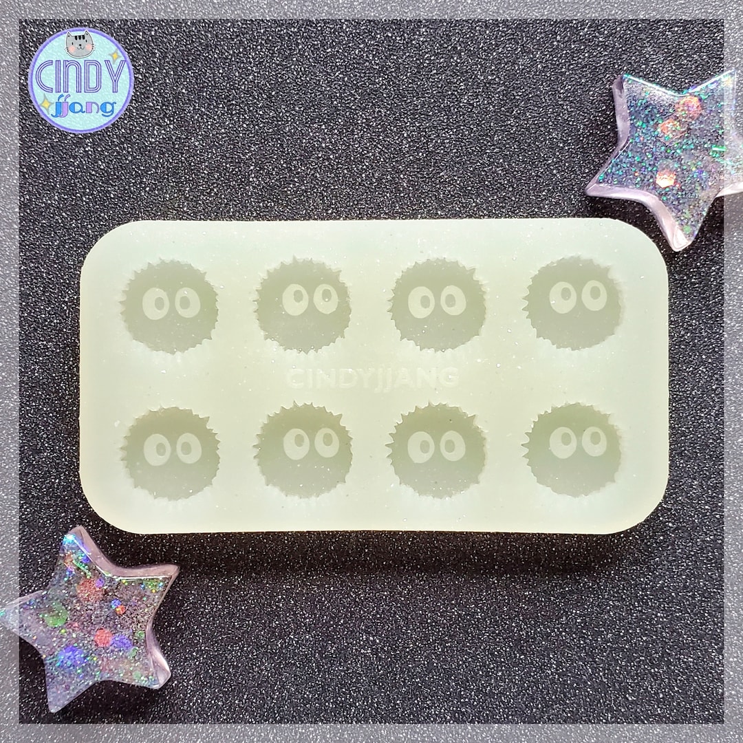 STUD - Anime Dust Monster Stud Earrings / Bits / Flat Cabochon Mold ...