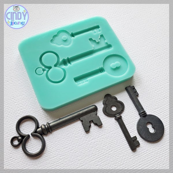 Silicone Molds Antique Key - Etsy