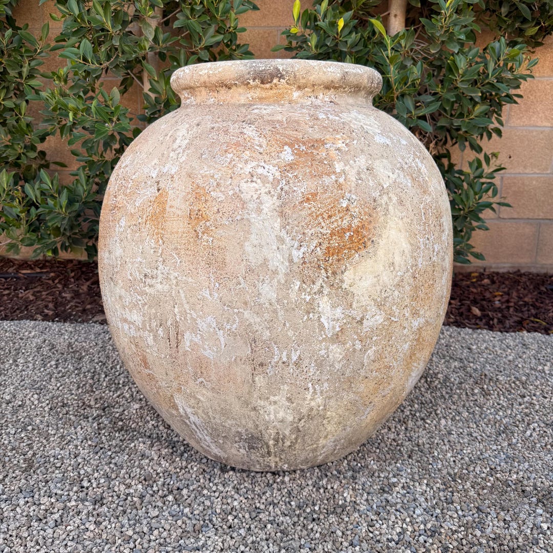 Large European Pottery in the Style of Biot Jarre - Etsy
