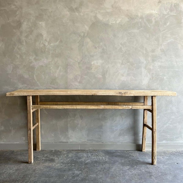 Reclaimed Wood Console Table - Etsy