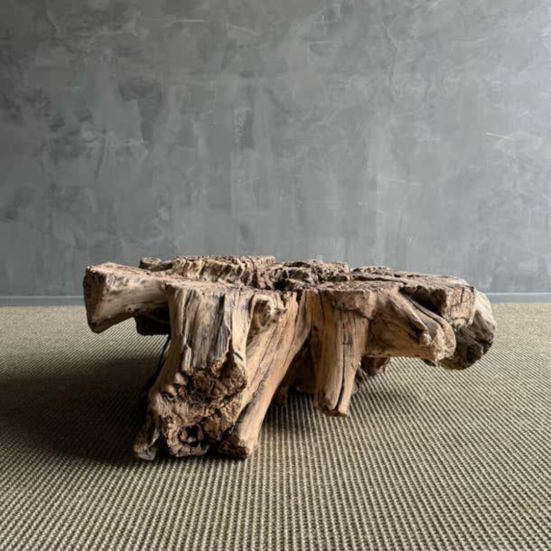 Decorative Wood Stump Coffee Table or Side Table - Etsy
