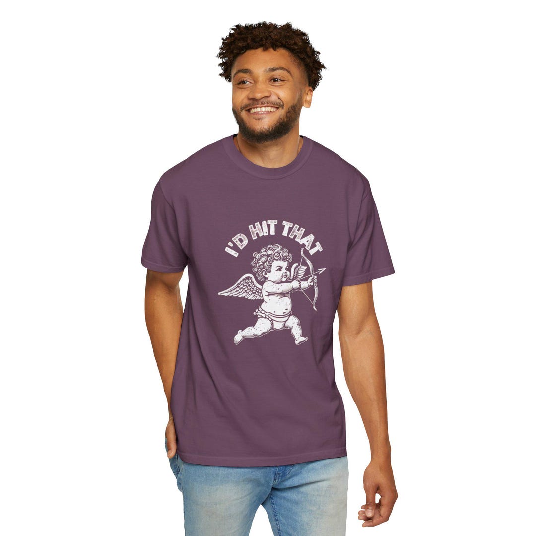 Cupid Cherub Archer I'd Hit That T-shirt | Funny Valentine Tee - Etsy