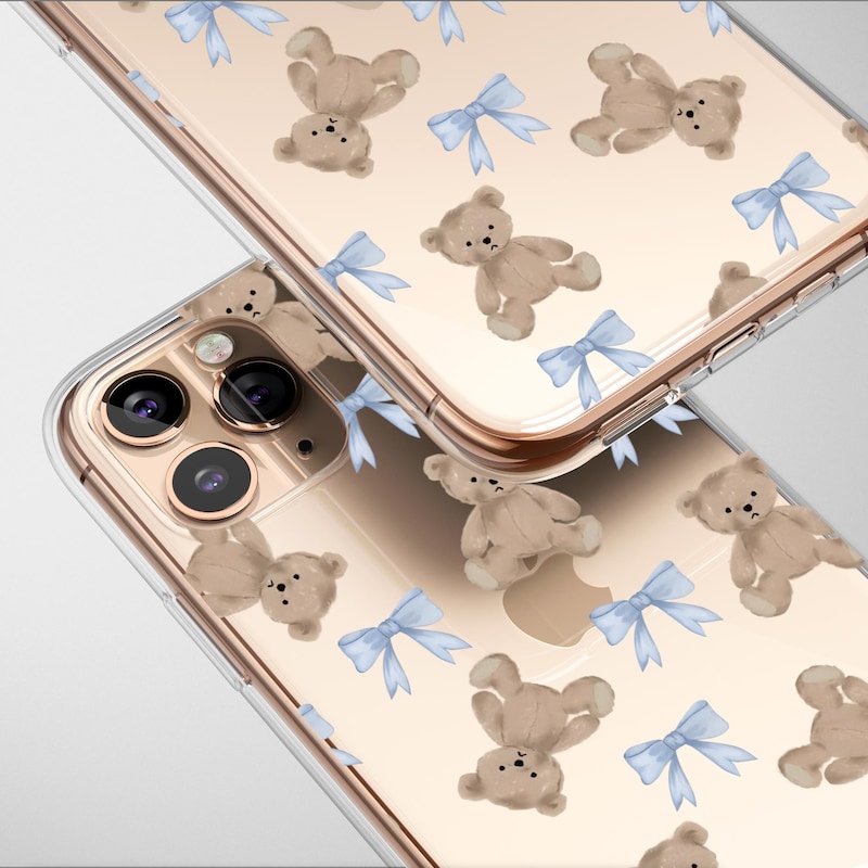 Teddy Bear Phone Case - Etsy
