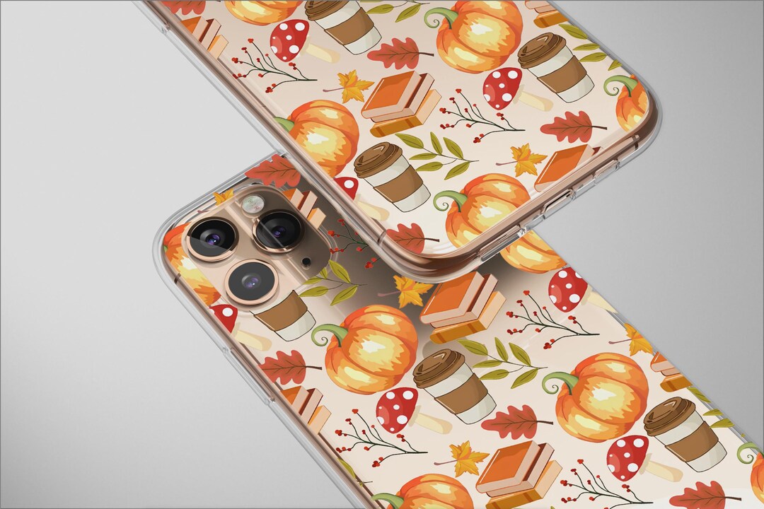 Clear Cozy Autumn Reading Nook Design Phone Case Cover for iPhone 17 ...