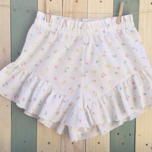 Ruffle Shorts - Etsy