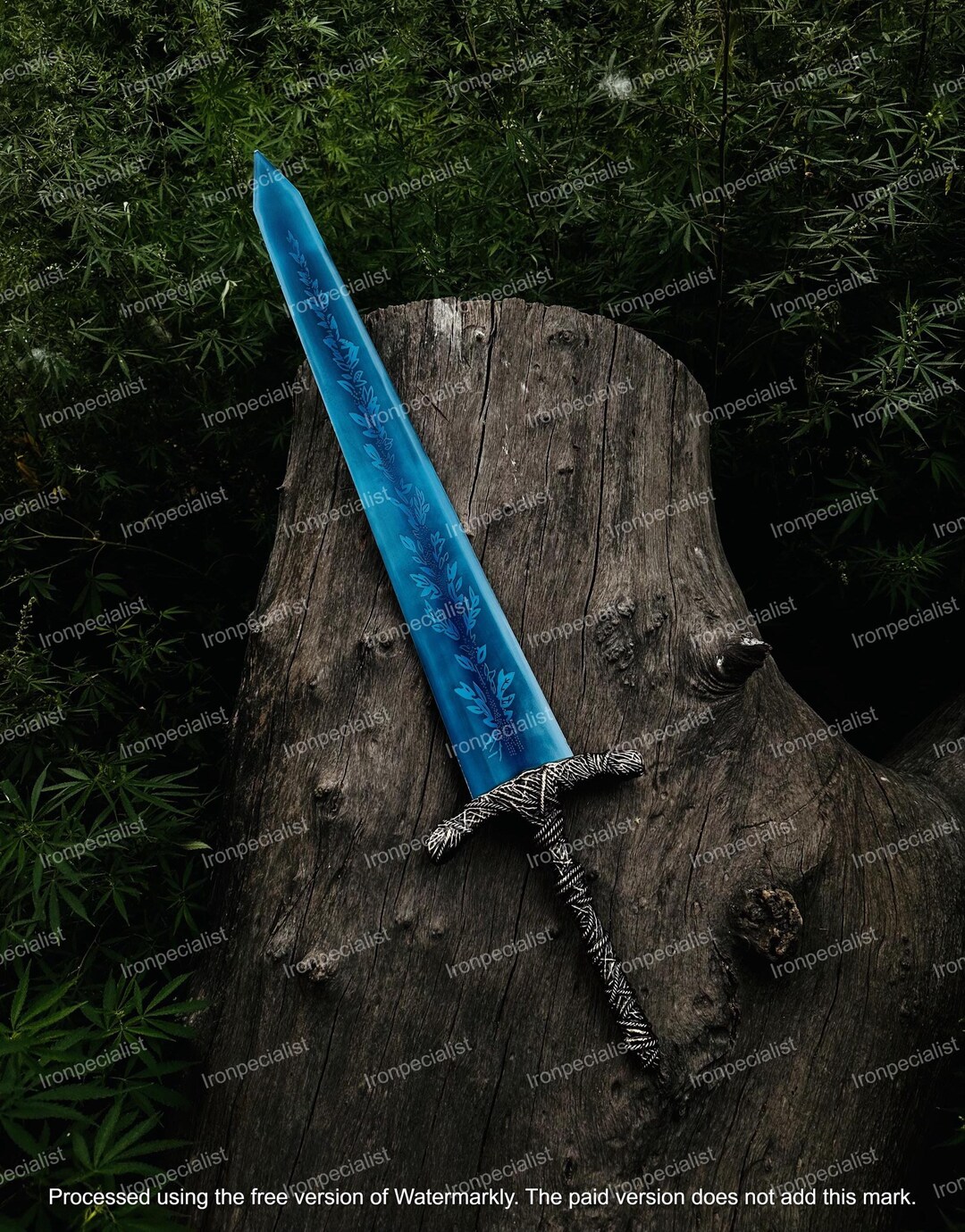 44" Full Metal Dark Moon Sword From Dark Souls, Dark Souls Cosplay ...