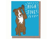 High Five Card - Etsy