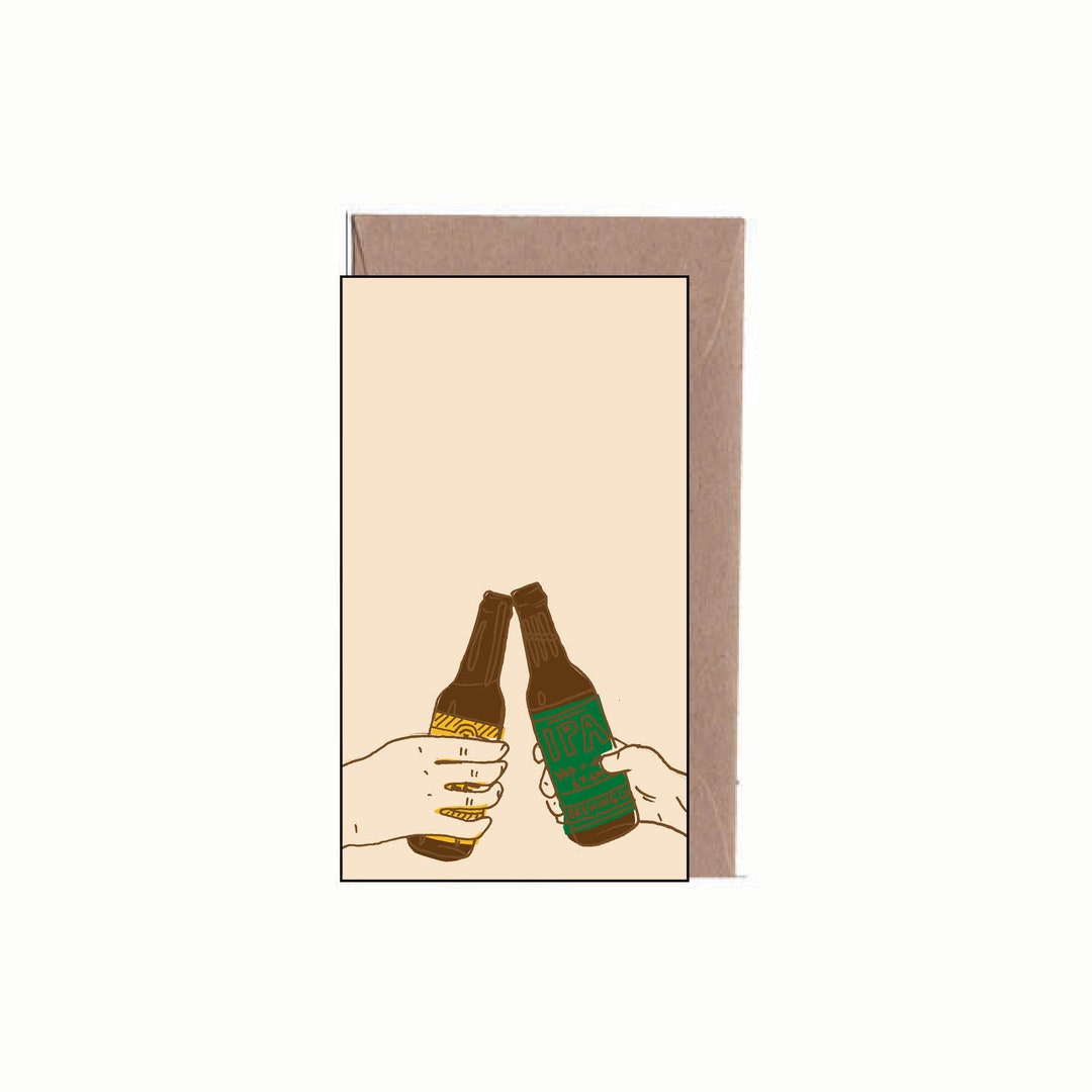 Beer Enclosure Note - Etsy