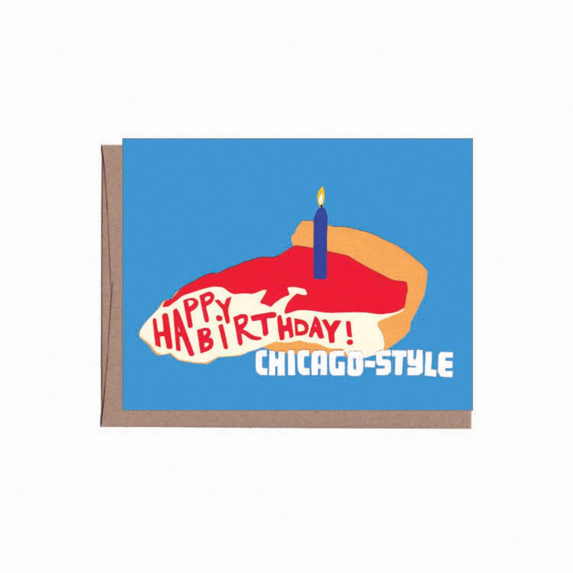 Chicago-style Birthday Card - Etsy