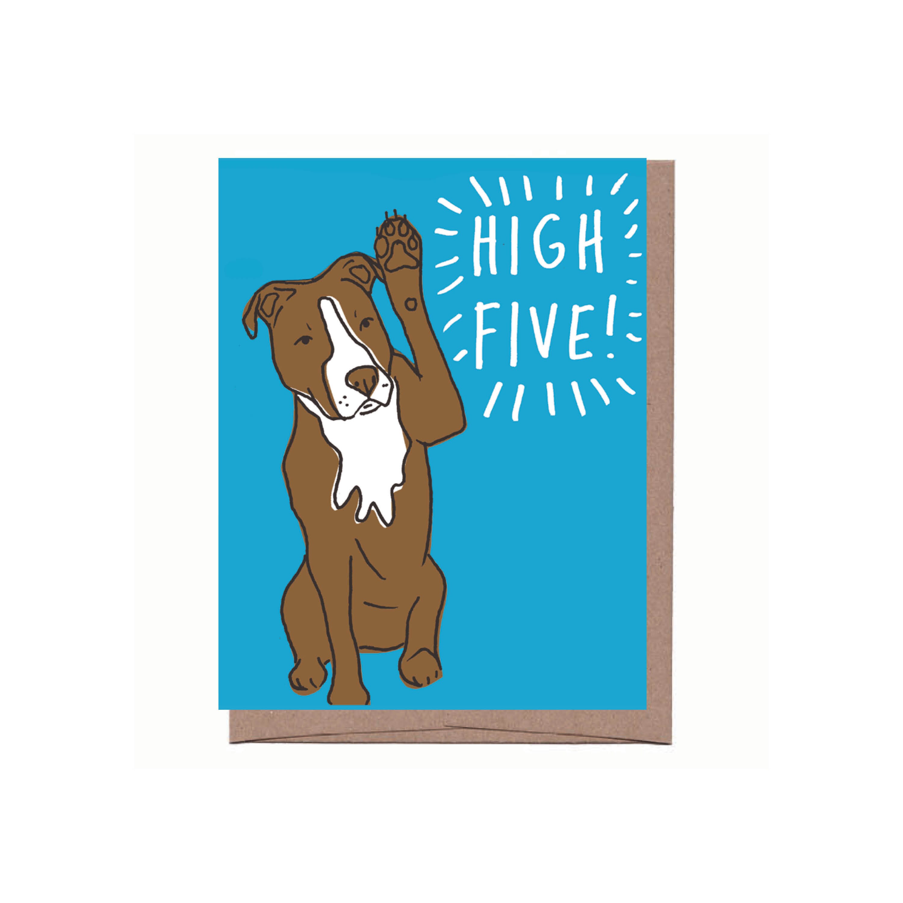 High Five Card | Etsy