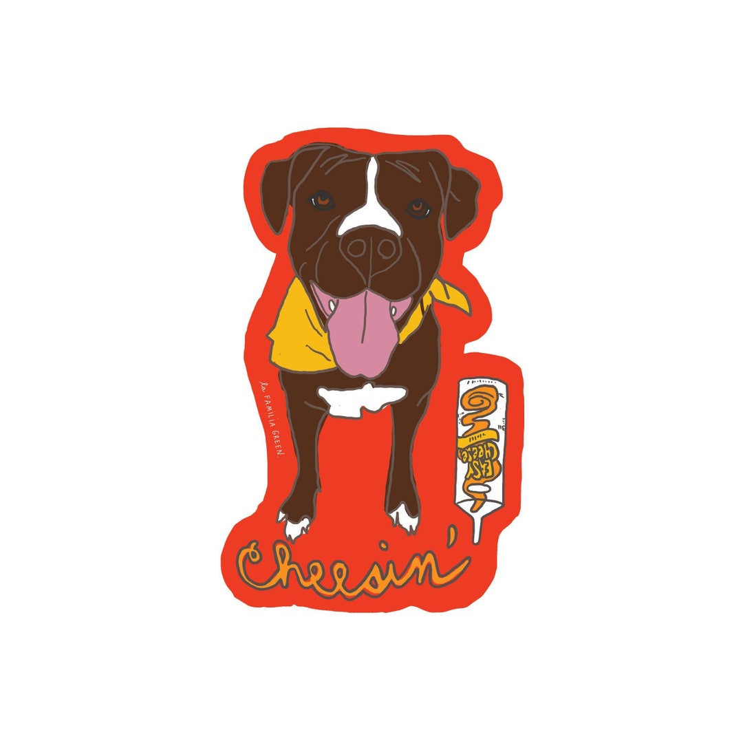 Cheesin Sticker - Etsy
