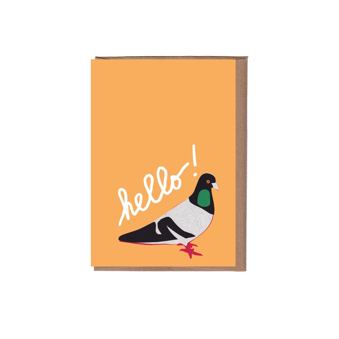 Pigeon Mini Note - Etsy