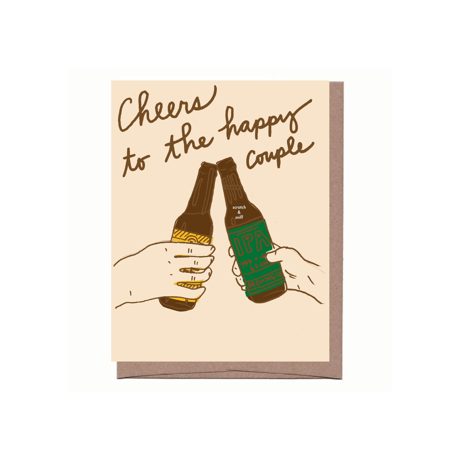 Scratch & Sniff Beer Cheers Card | Etsy