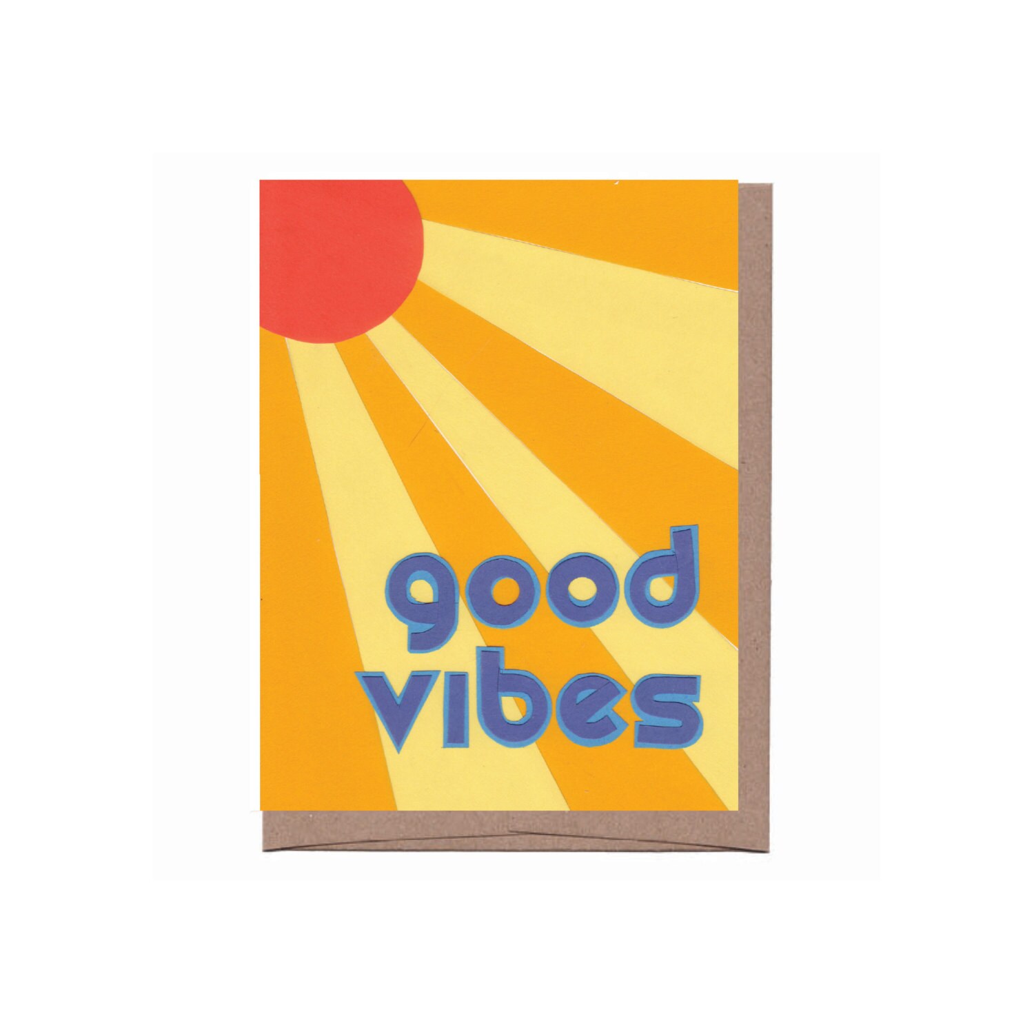 Good Vibes Card | Etsy