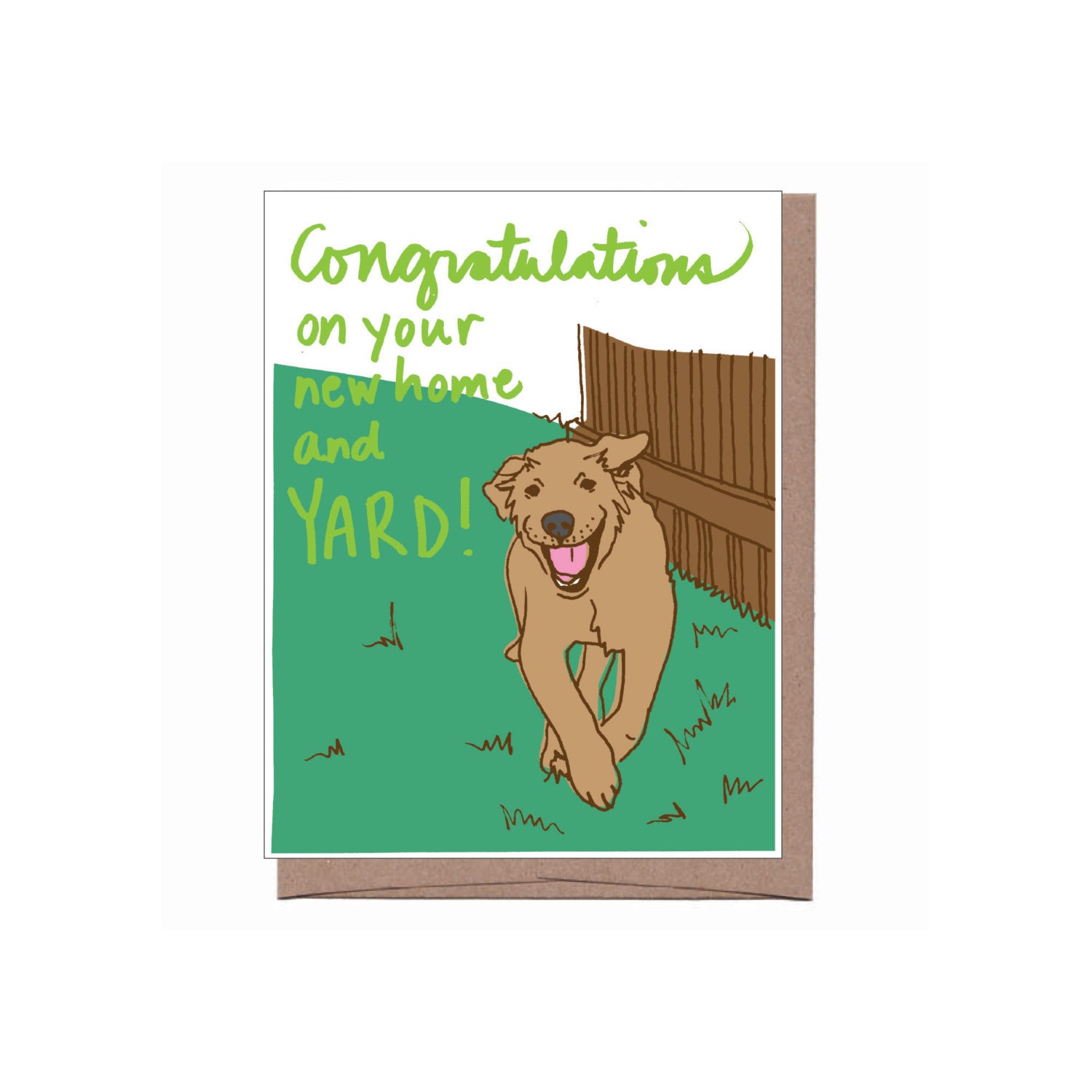New Yard Card - Etsy